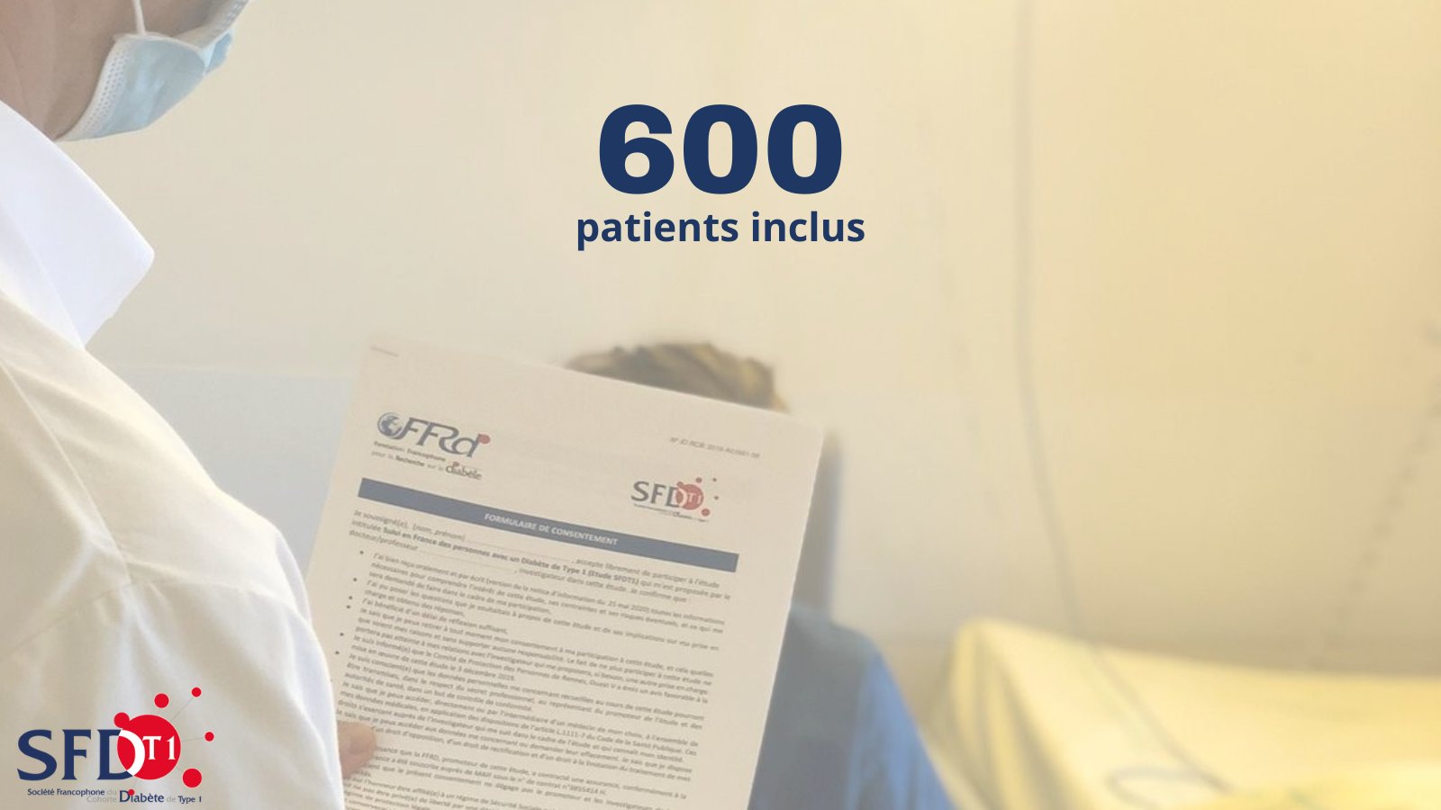 Cohorte SFDT1 : 600 patients inclus ! - Fondation Francophone pour la ...