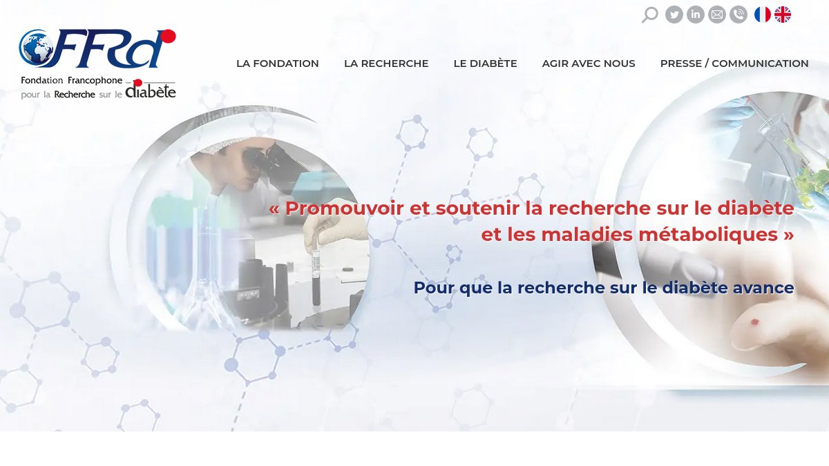 Le diabète - Fondation Francophone pour la Recherche sur le Diabète - FFRD